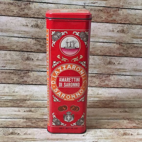 Vintage | Other | Vintage Red Italian Cookie Tin | Poshmark
